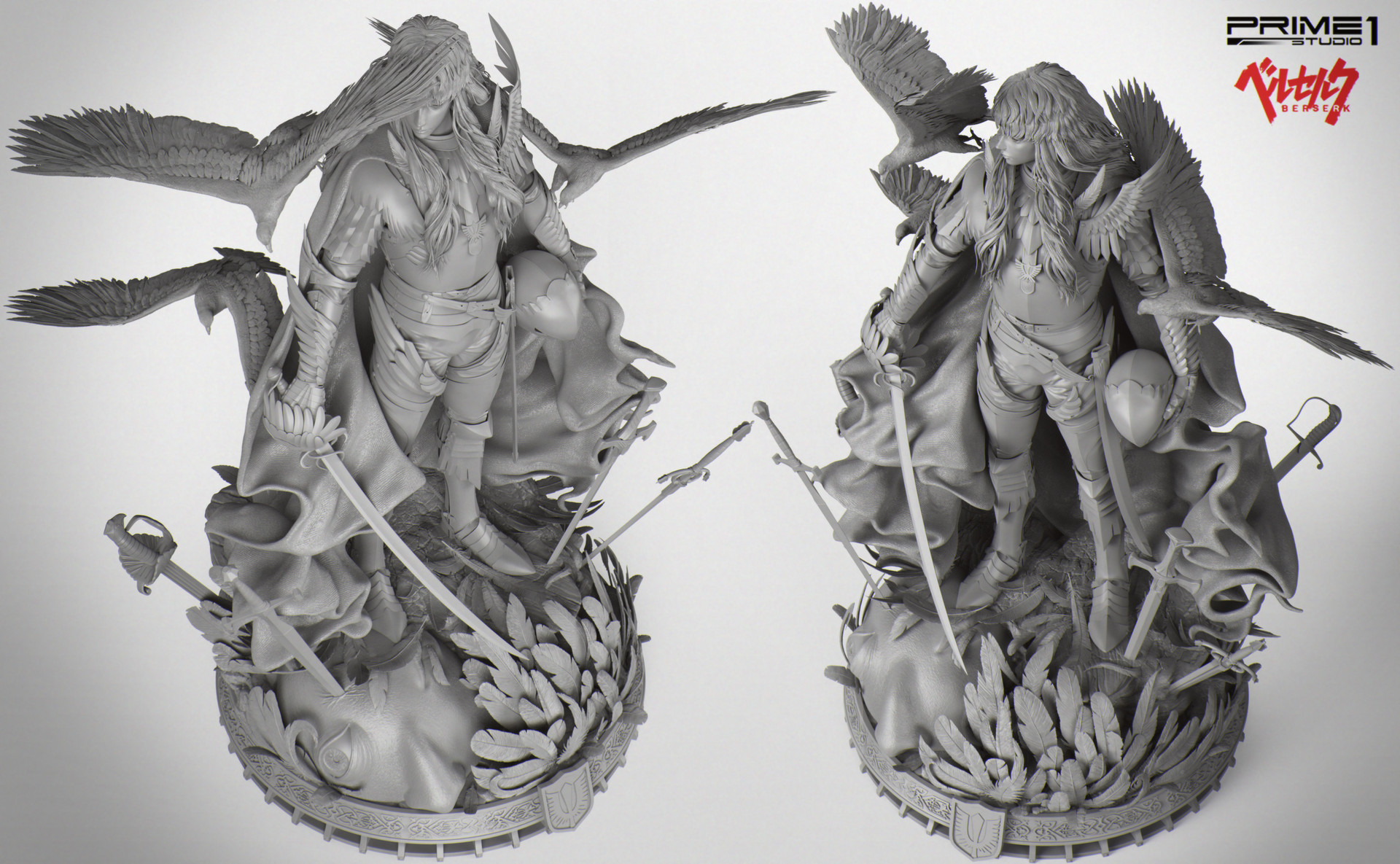 Alessandro Baldasseroni - Griffith - sculpture made for Prime 1 Studio