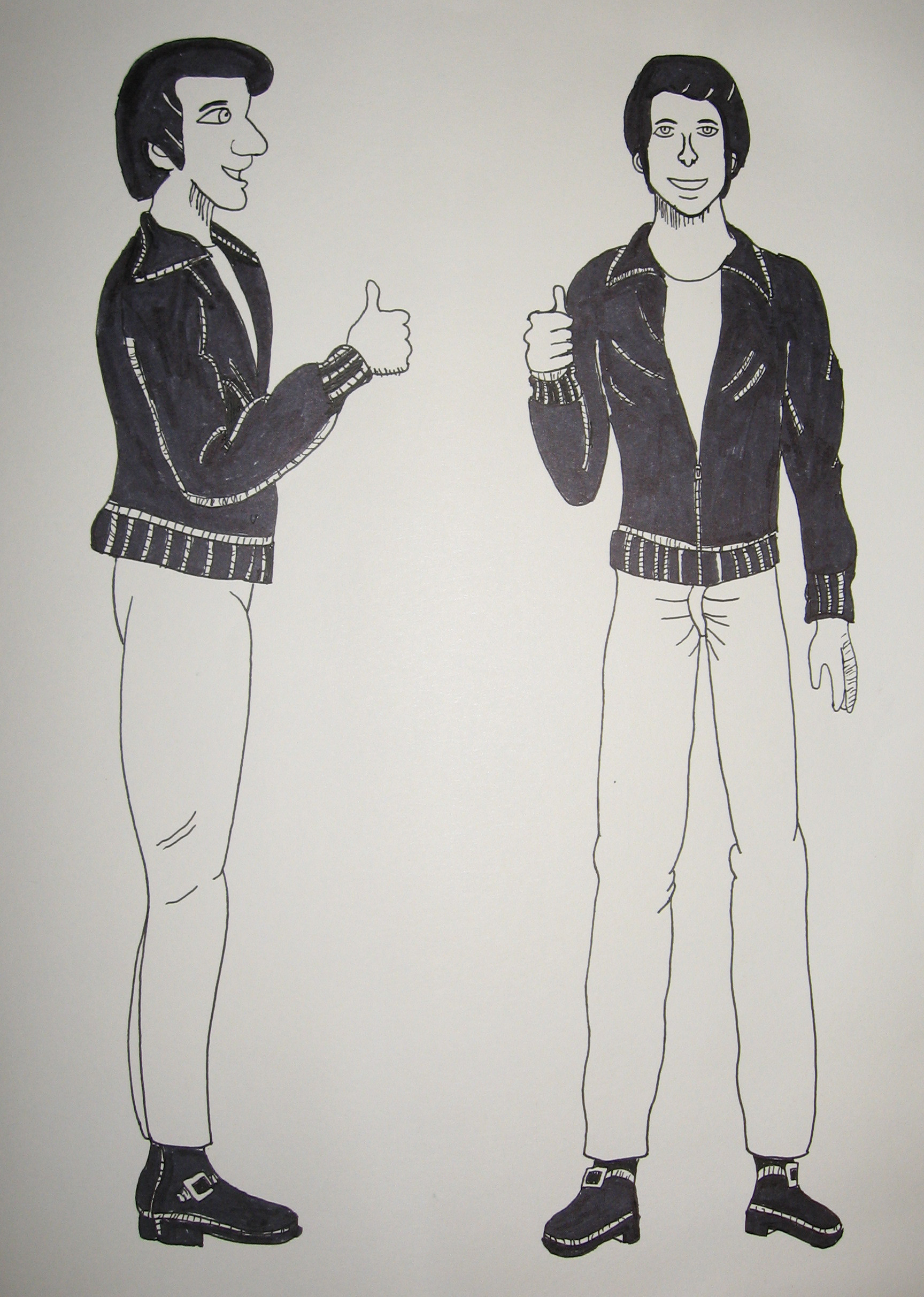 ArtStation - The Fonz in One Piece