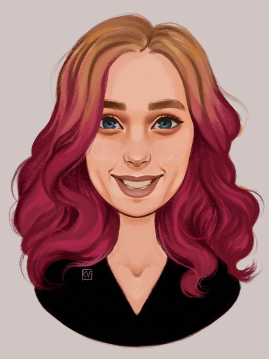 ArtStation - Pink Hair