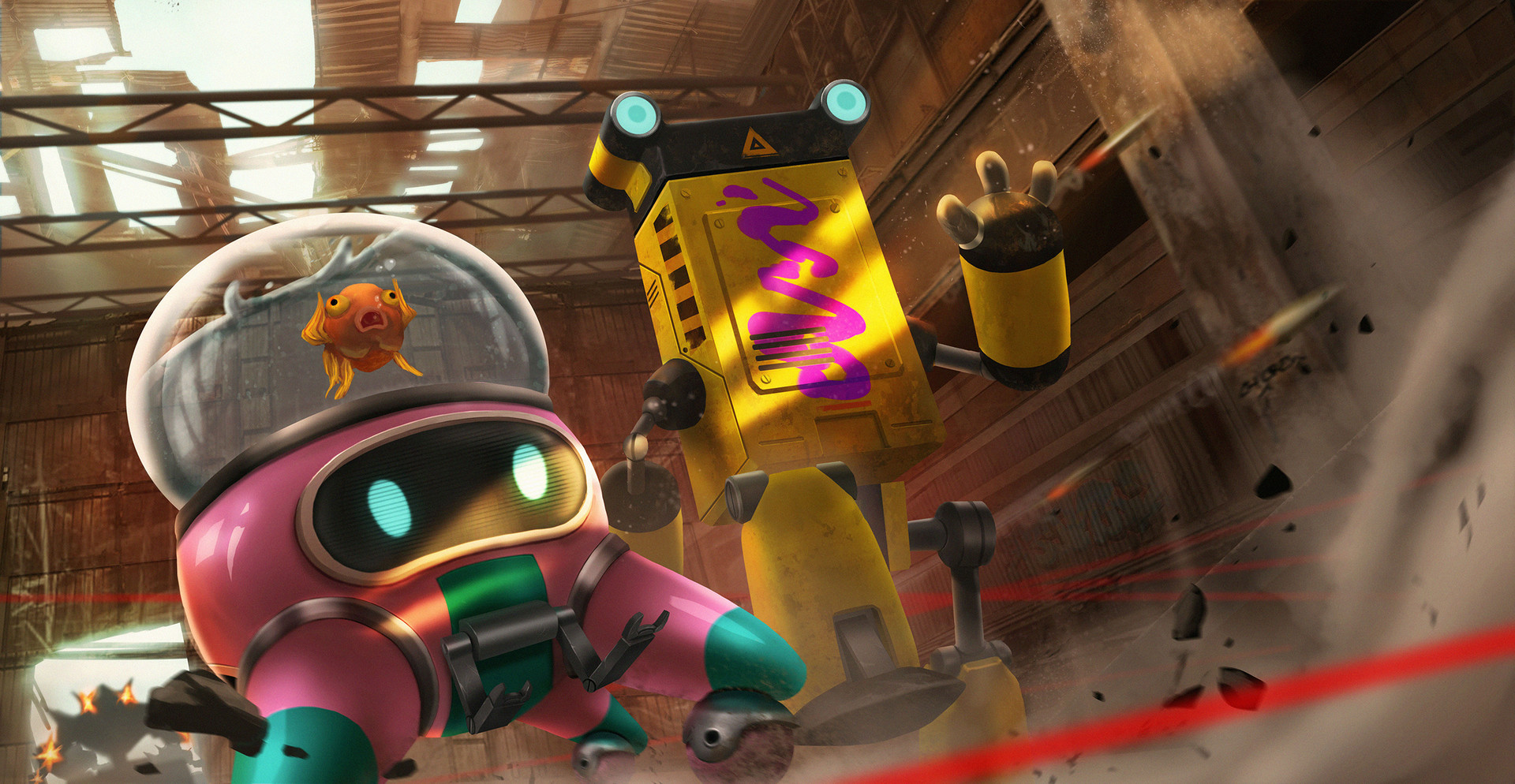 ArtStation - Robot adventure