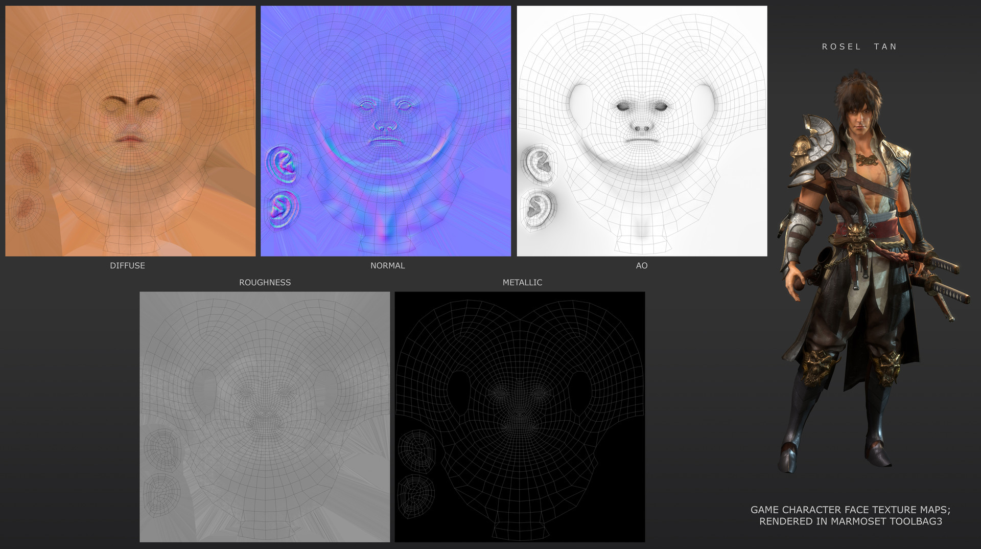 Rosel Tan - Vagabond Pirate Game Character