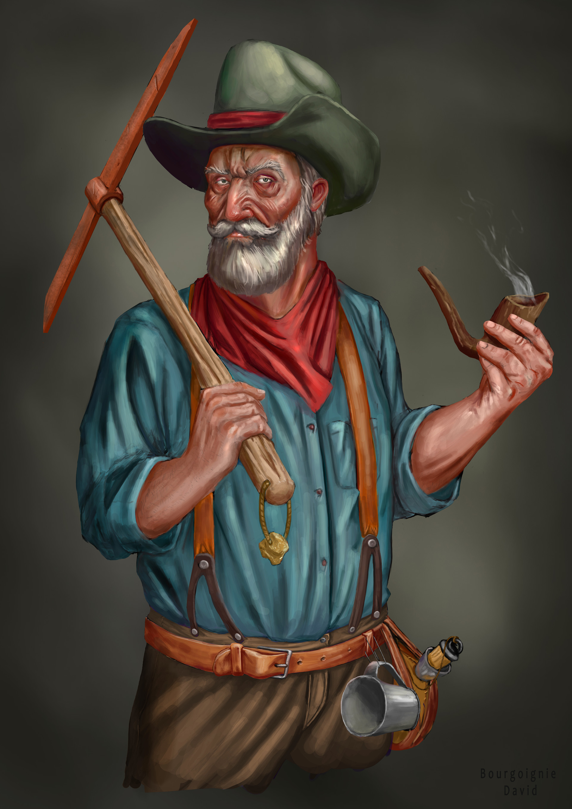 ArtStation - WESTERN PORTRAIT
