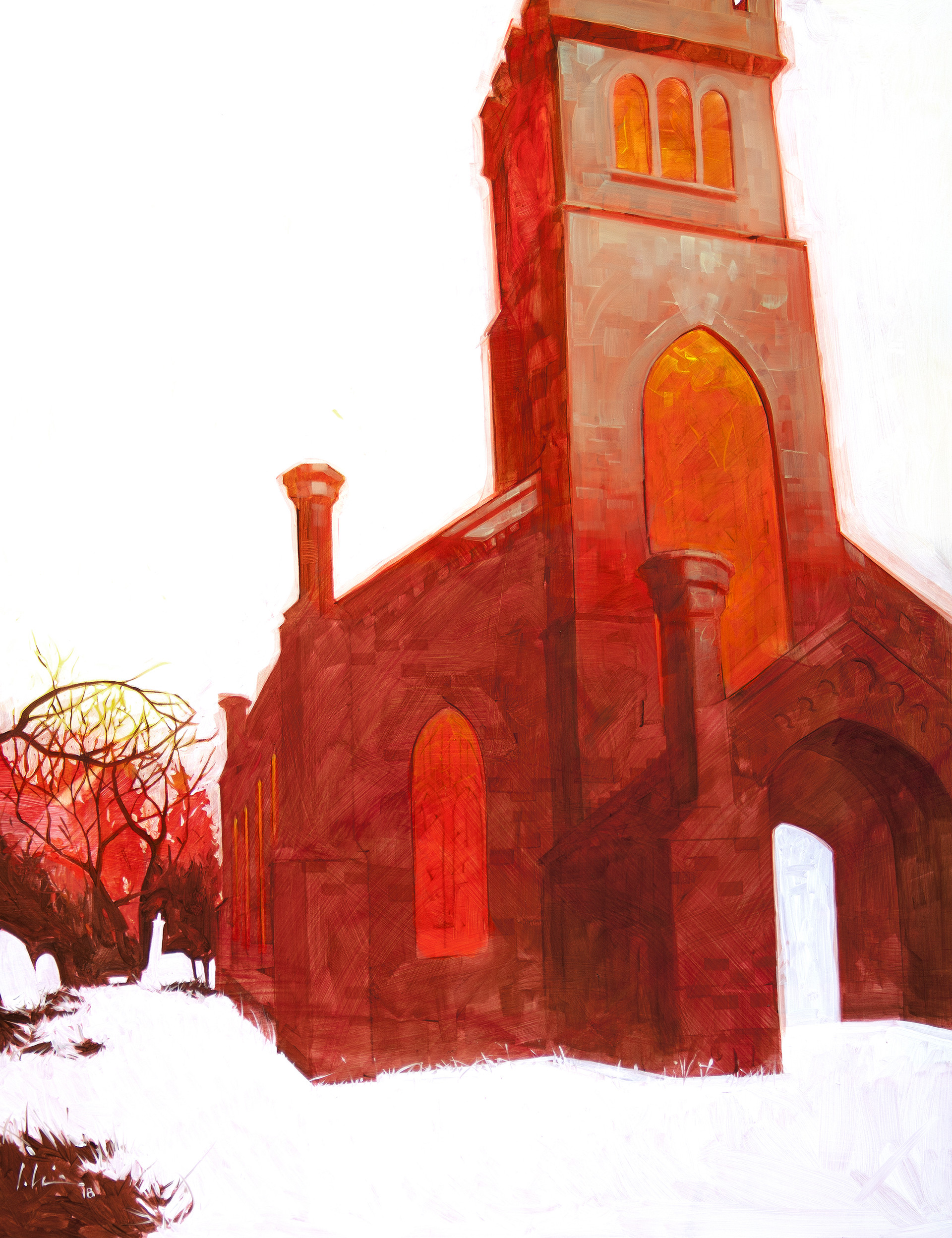 ArtStation - Elegy Written In a Country Churchyard II