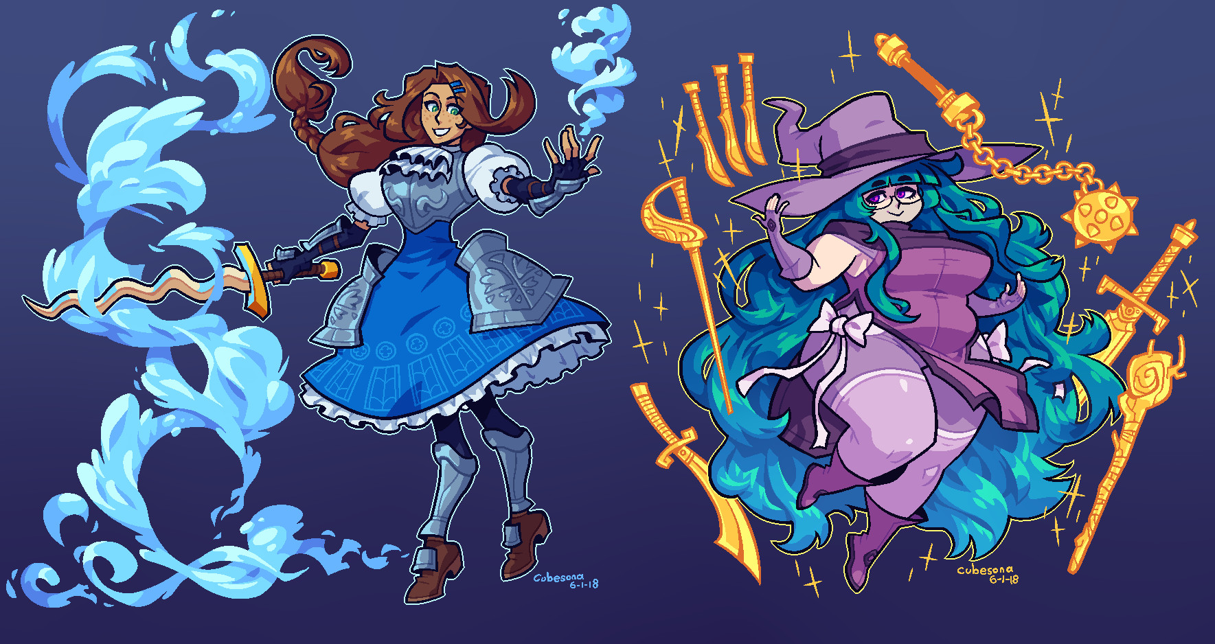 ArtStation - Fantasy Ladies