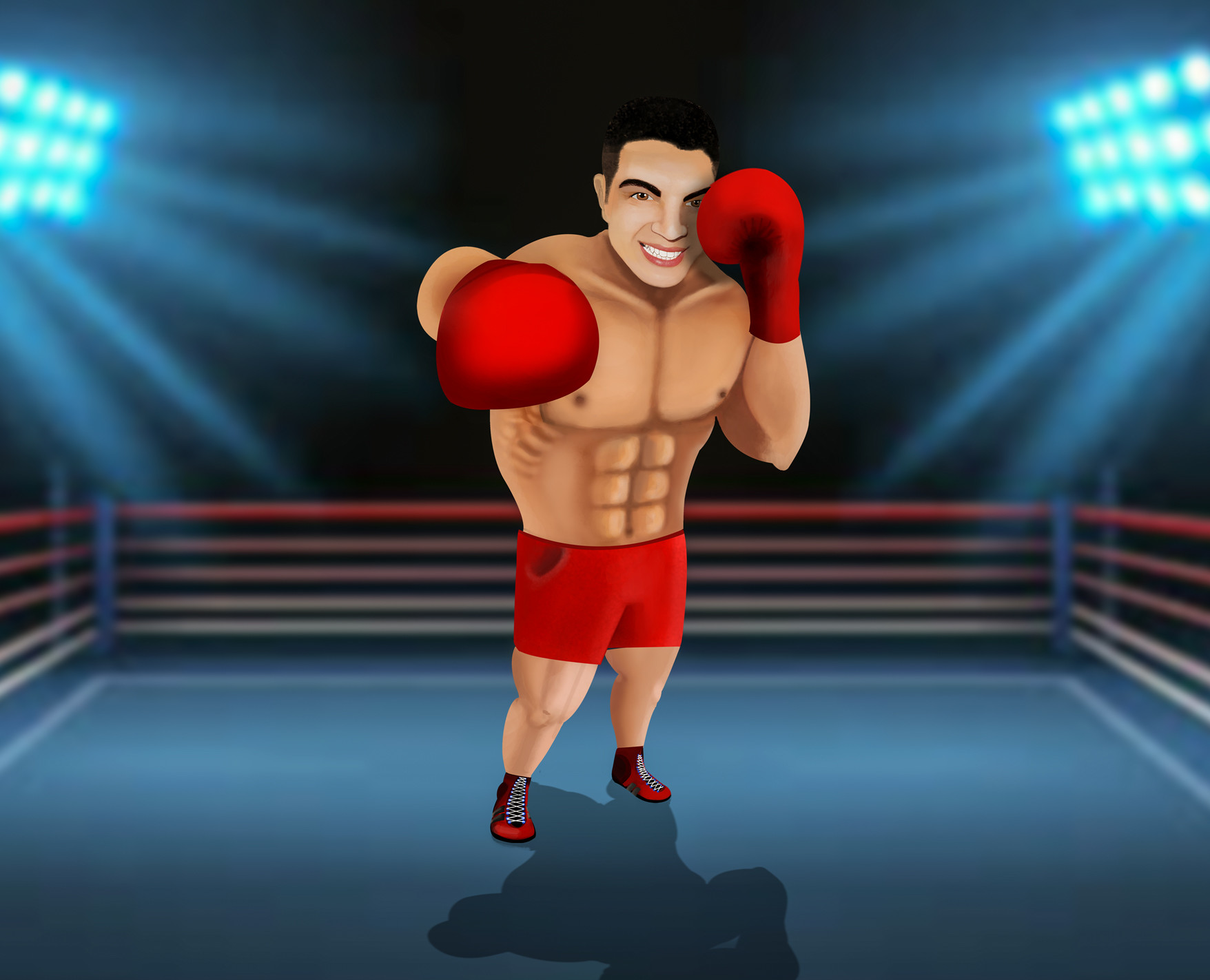 ArtStation - iconic boxer