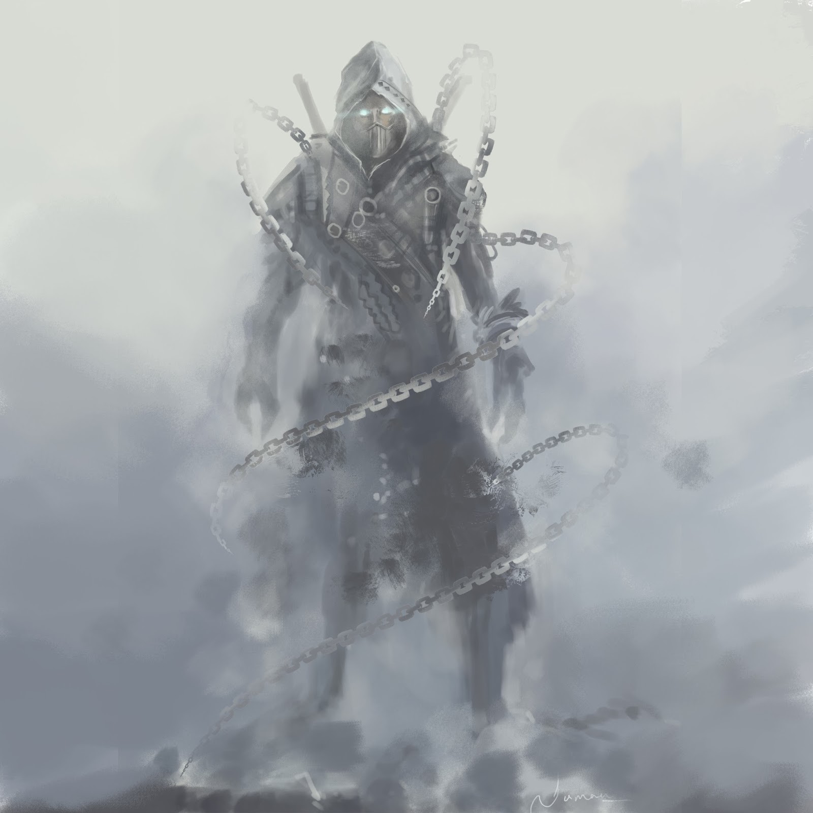 ArtStation - #ghost_assassin #fan_art #concept_design #conceptart