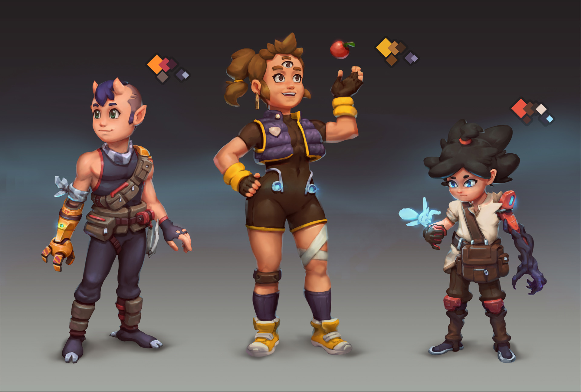 ArtStation - Fantasy adventurers