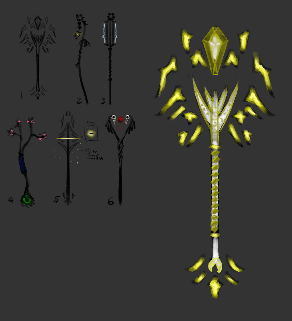 Kogekisaru - Holy staff