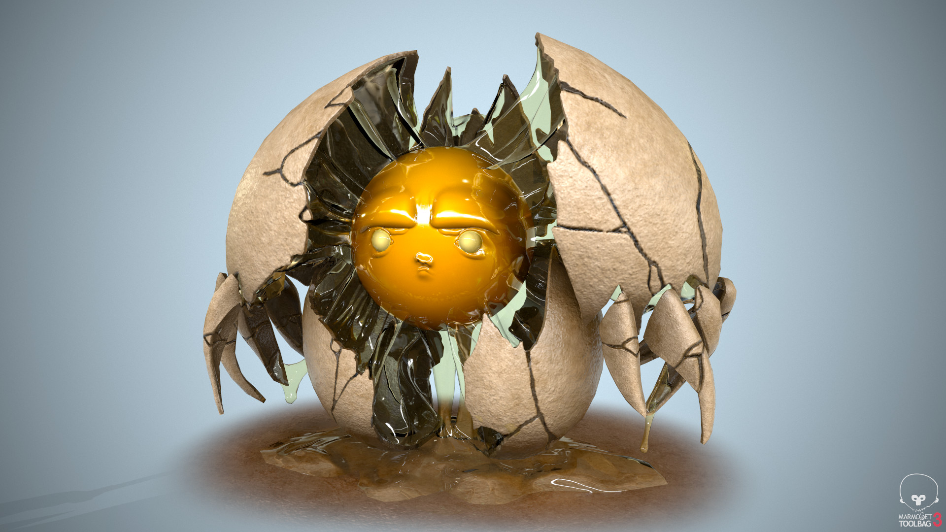 ArtStation - Possessed Egg 3D Version