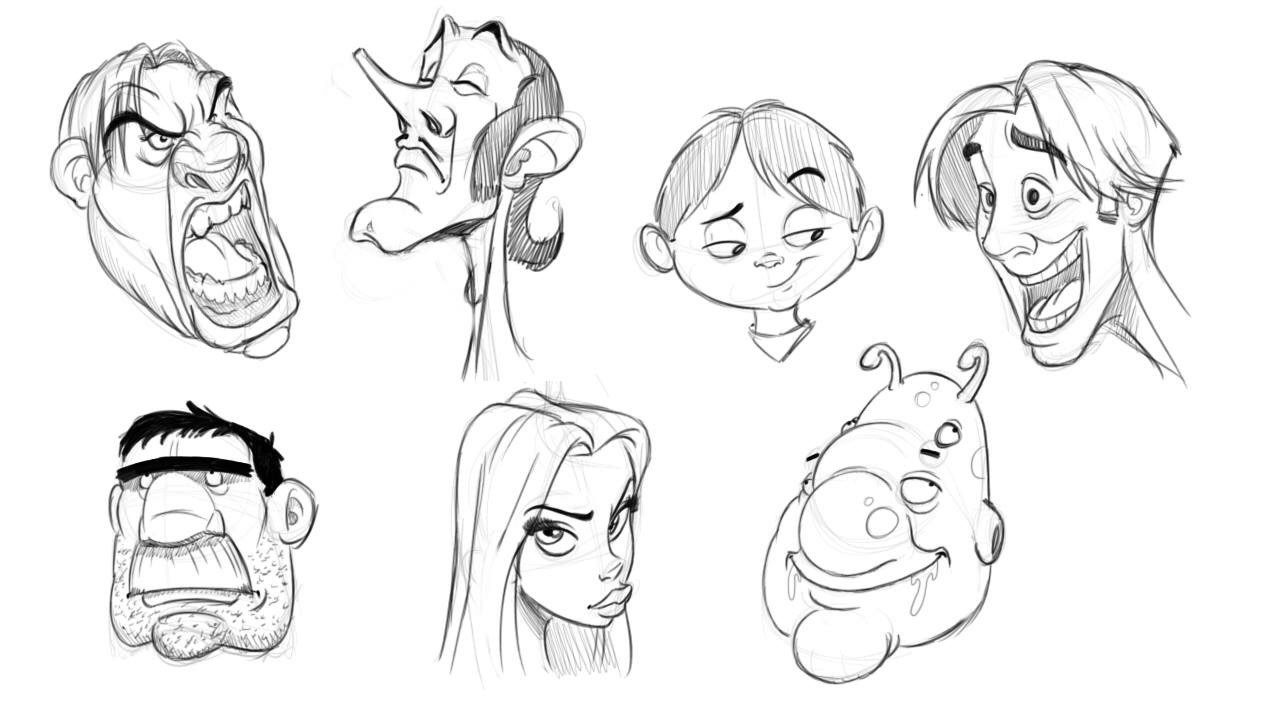 ArtStation - Concept Design Cartoon Character