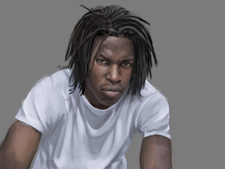 ArtStation - Daniel Caesar Digital Painting