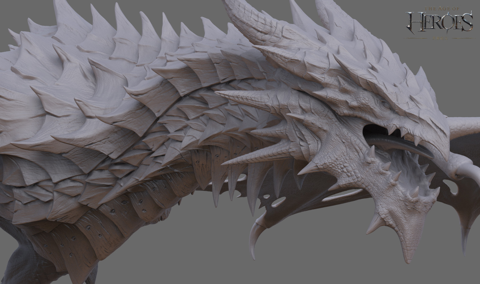 ArtStation - online game dragon