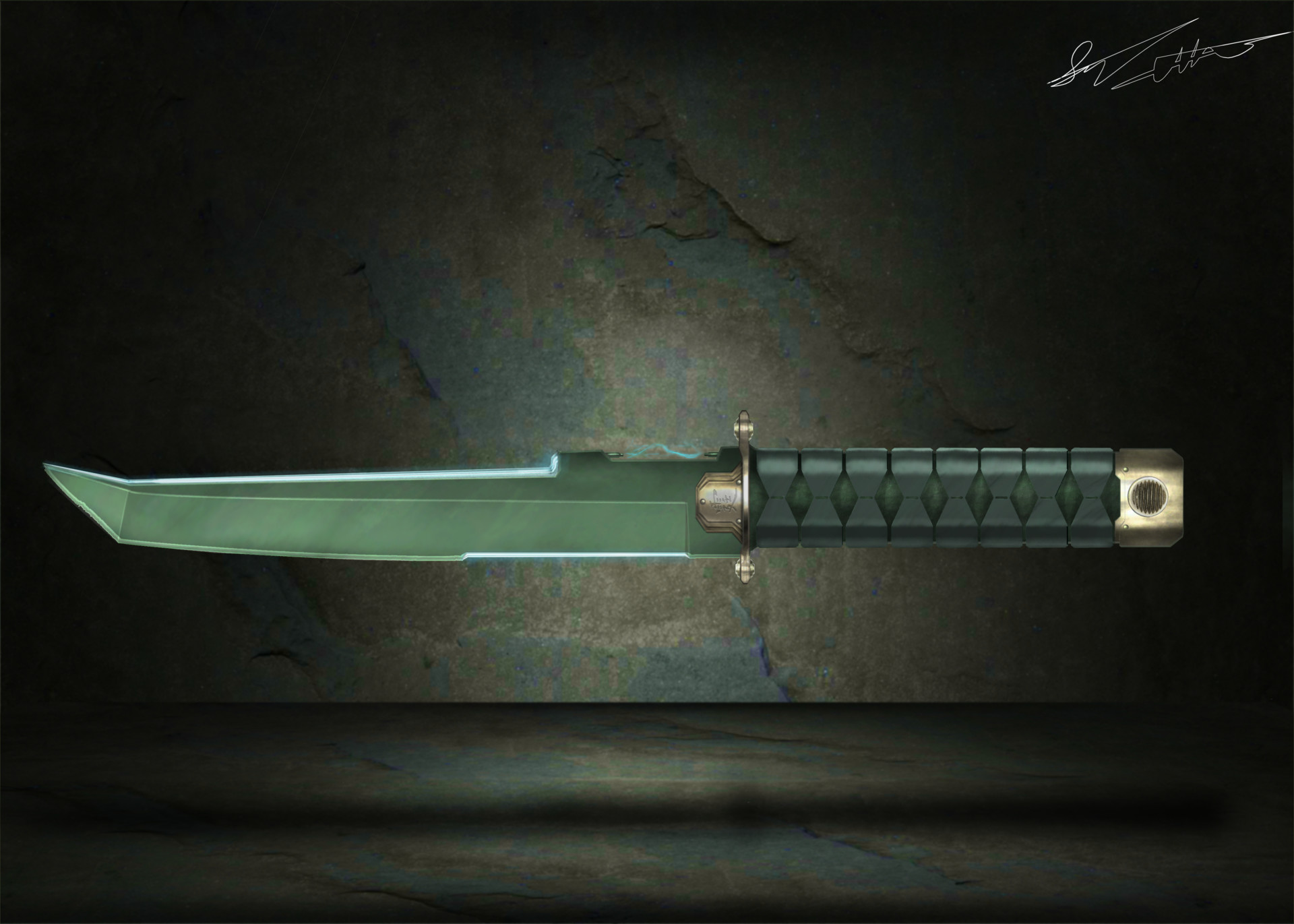 ArtStation - Elemental Tanto Concept