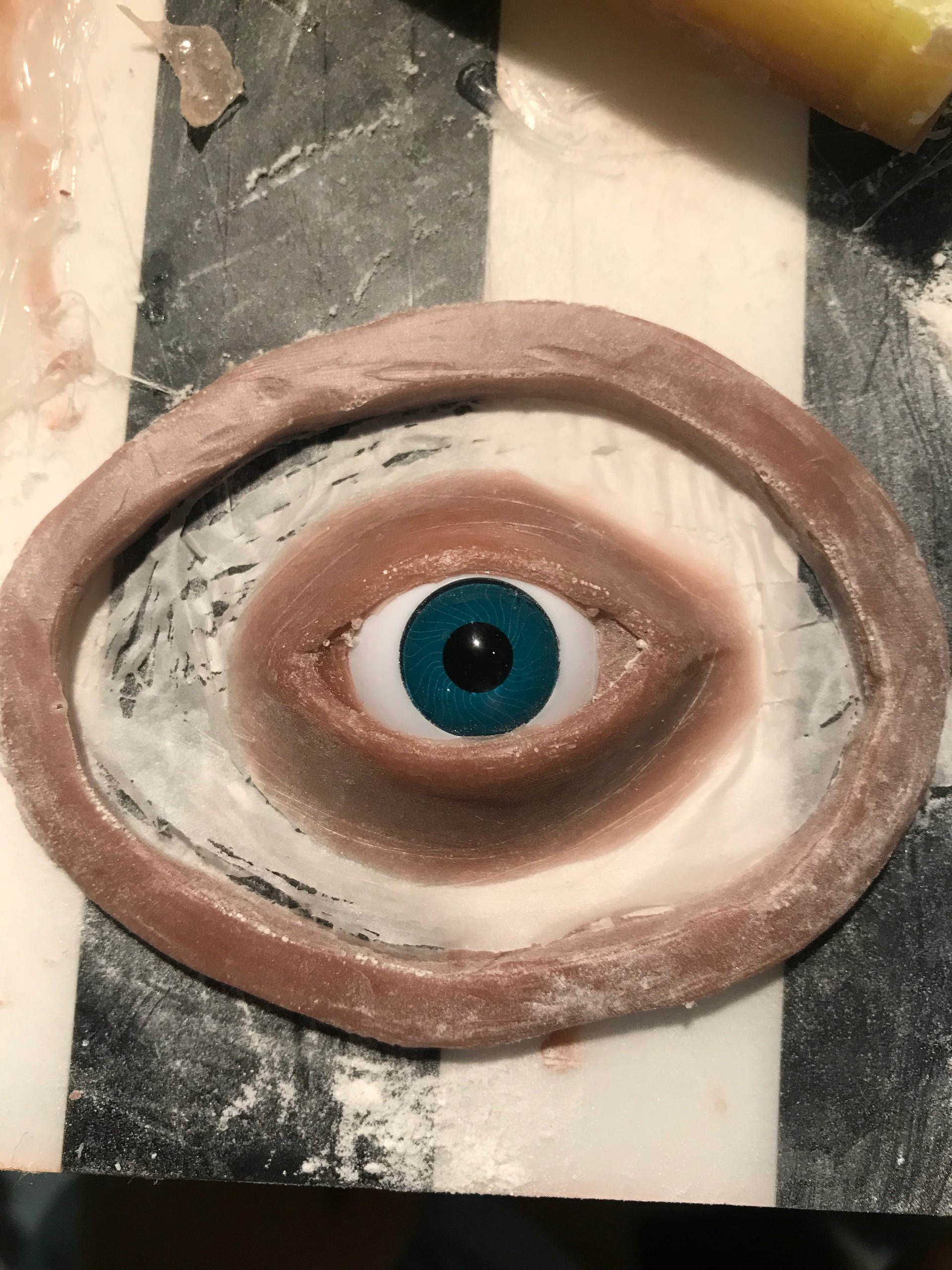 third eye prosthetic makeup