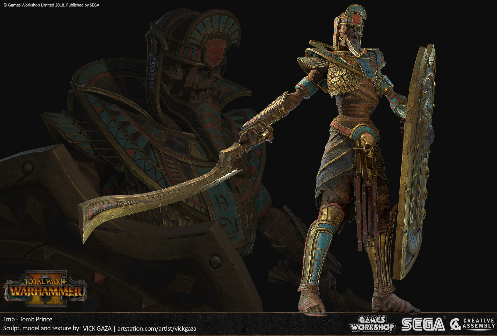 ArtStation - Tomb Kings Tomb Prince