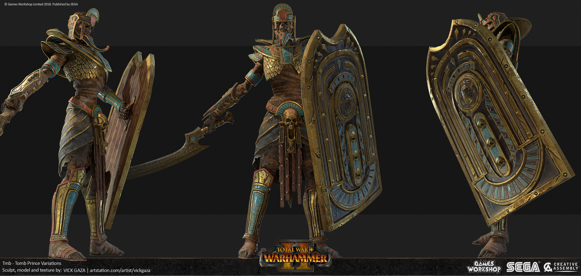 Creative Assembly - Tomb Kings Tomb Prince