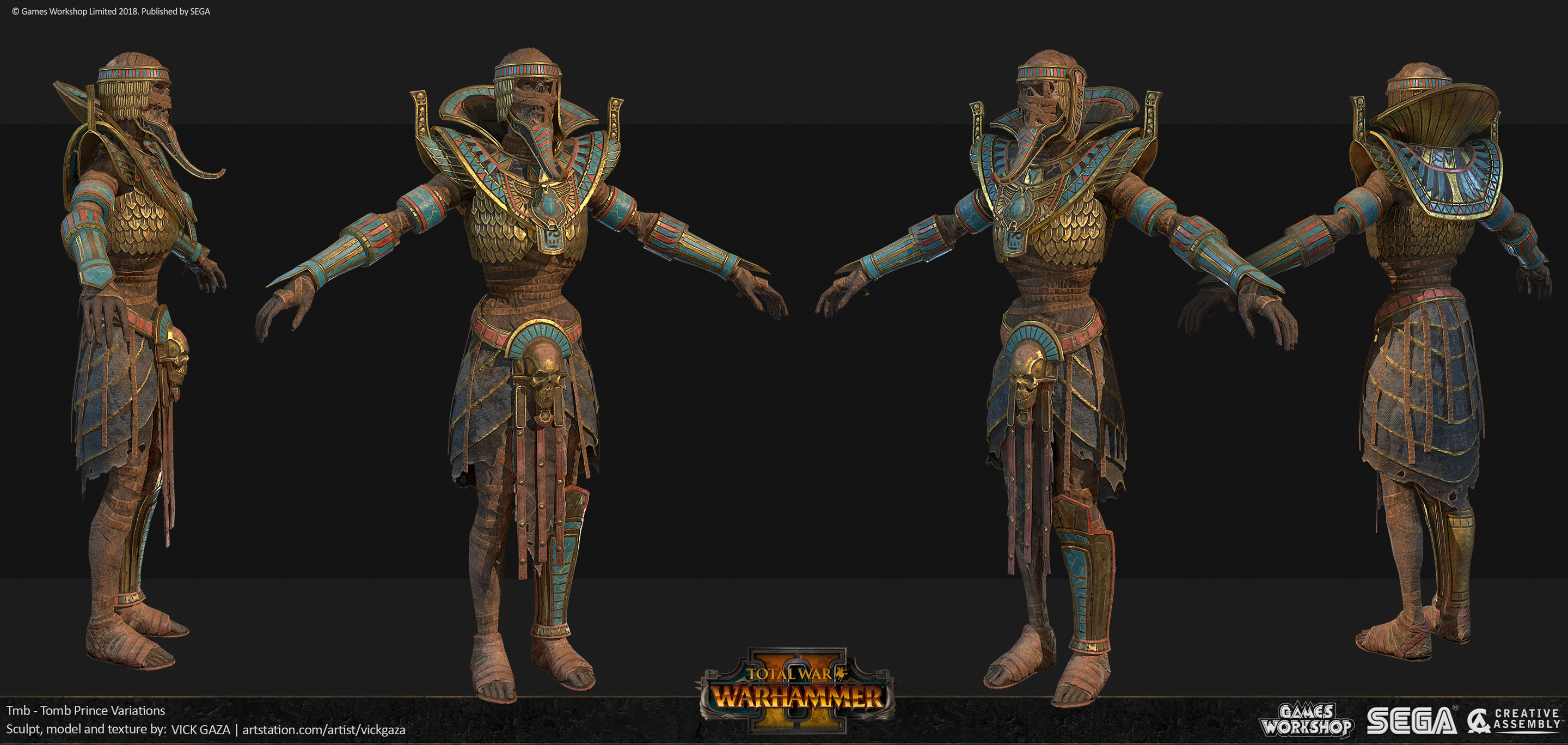 Creative Assembly - Tomb Kings Tomb Prince