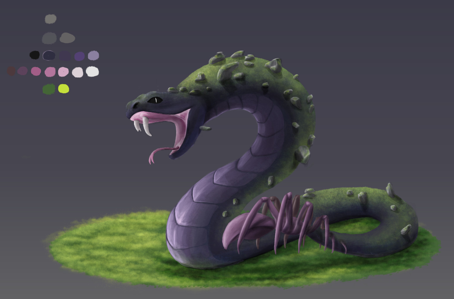 ArtStation - Spider-Tailed Viper