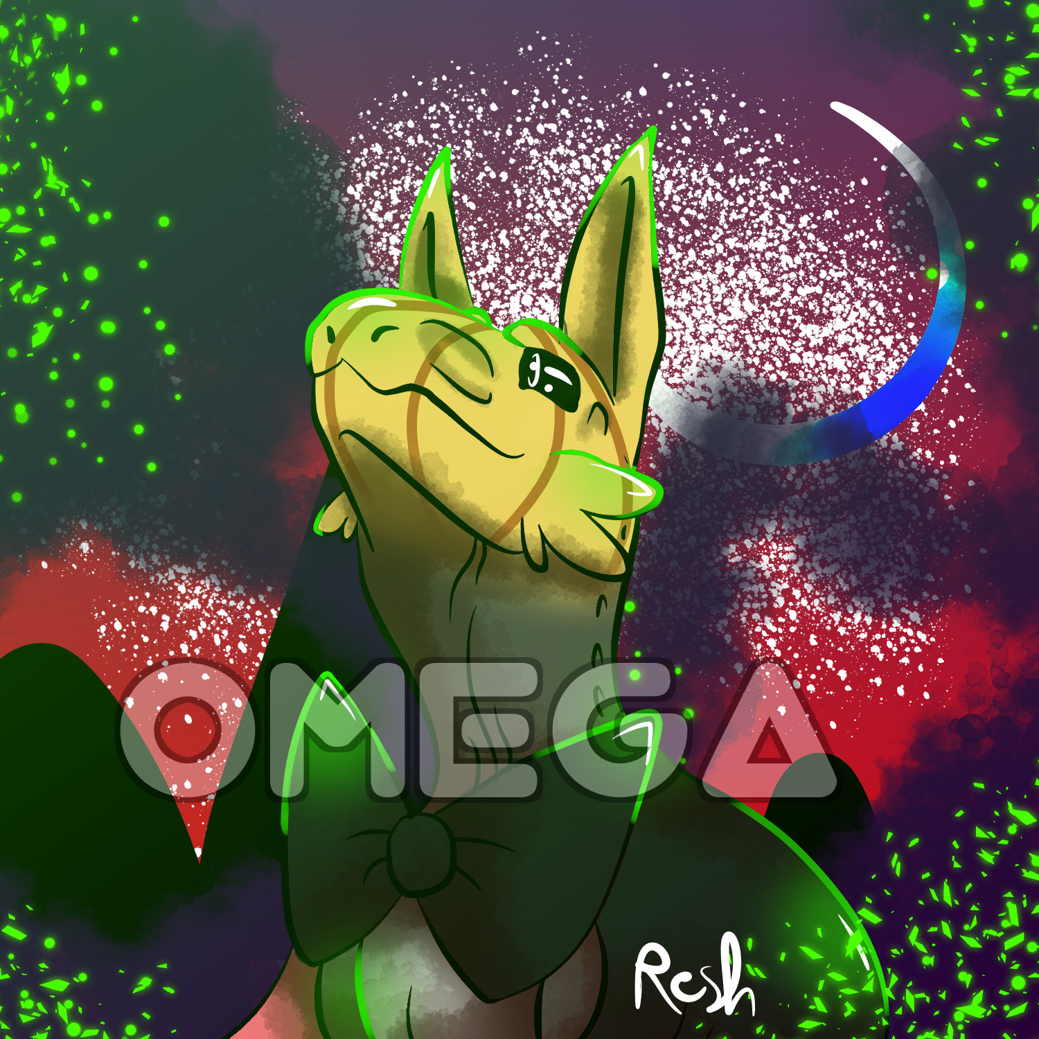 ArtStation - Omega Profile Icon (Gift Art)