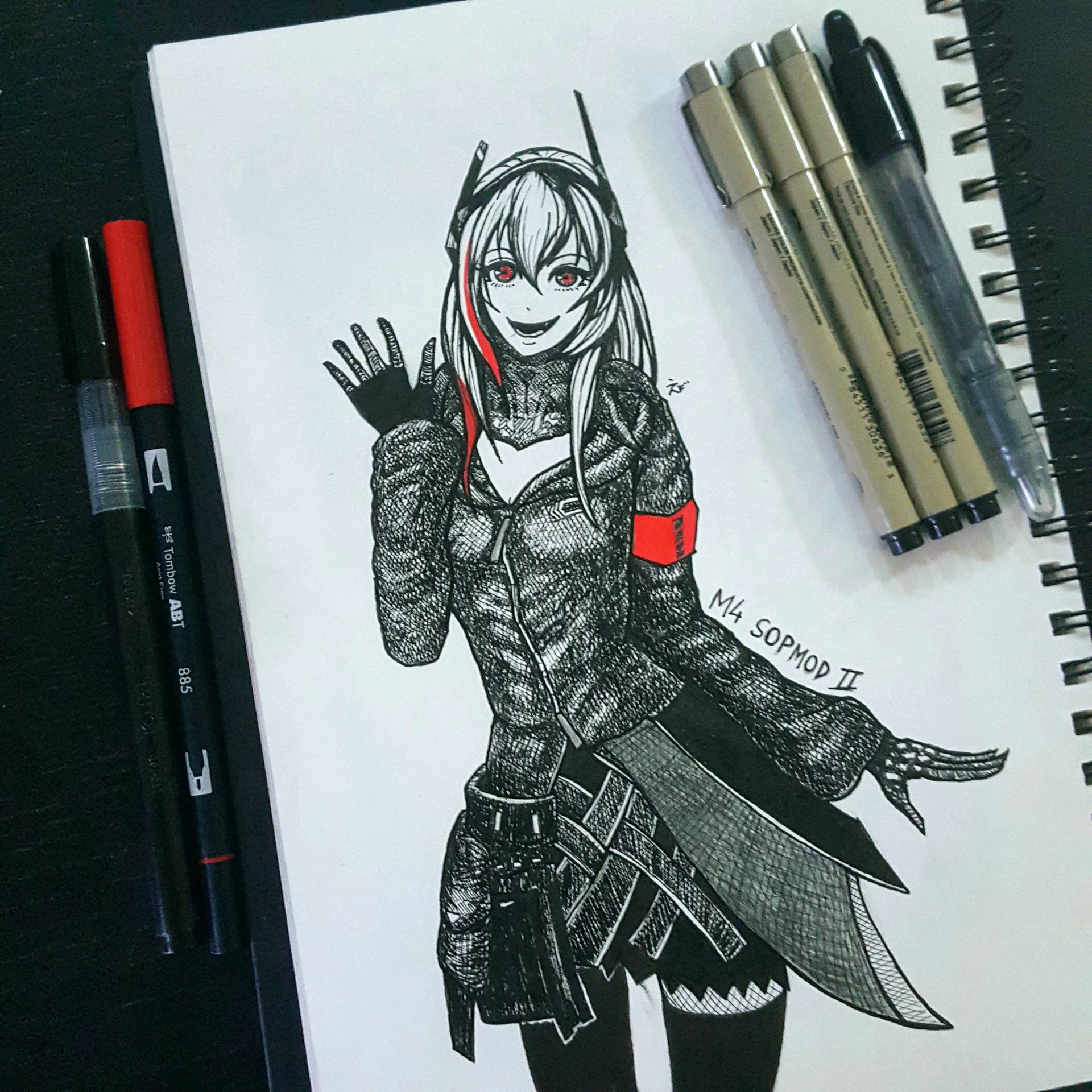 ArtStation - M4 SOPMOD II [Girls' Frontline]