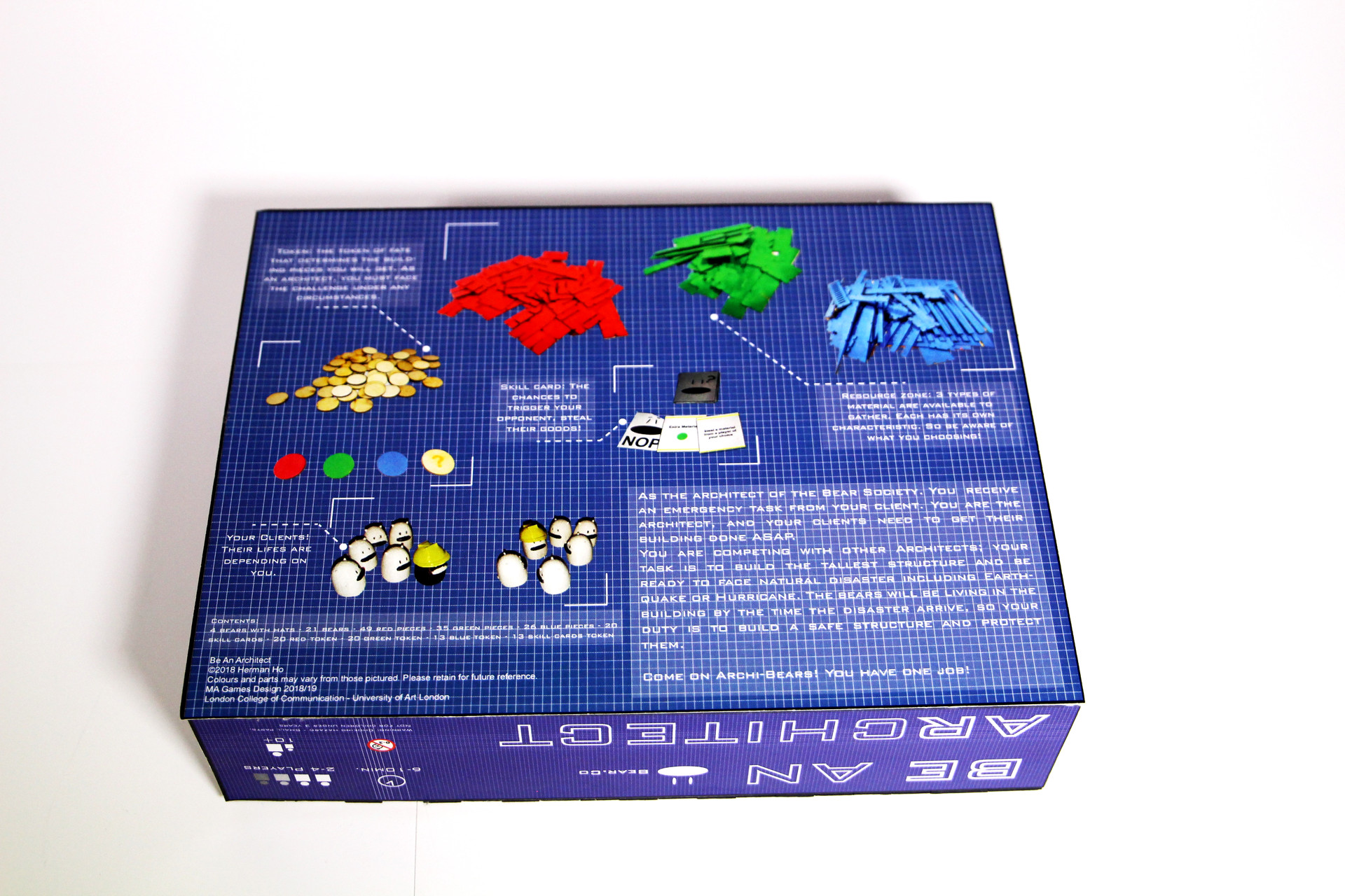 Herman Ho - Board Game - Be An Architect