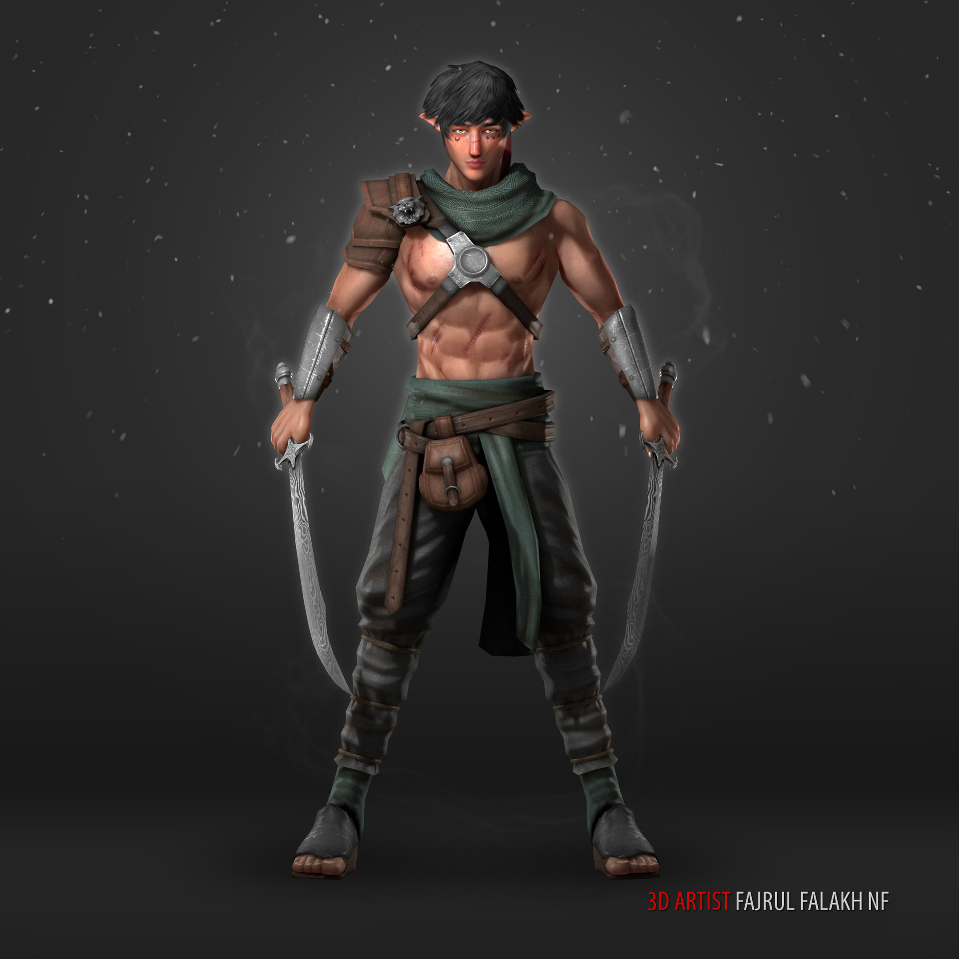 Fajrul FN - DESERT WARRIOR - Irgis Derim (Original Character)