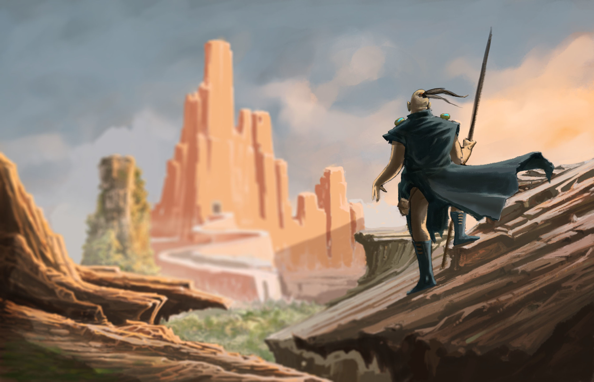 ArtStation - Space nomad 2