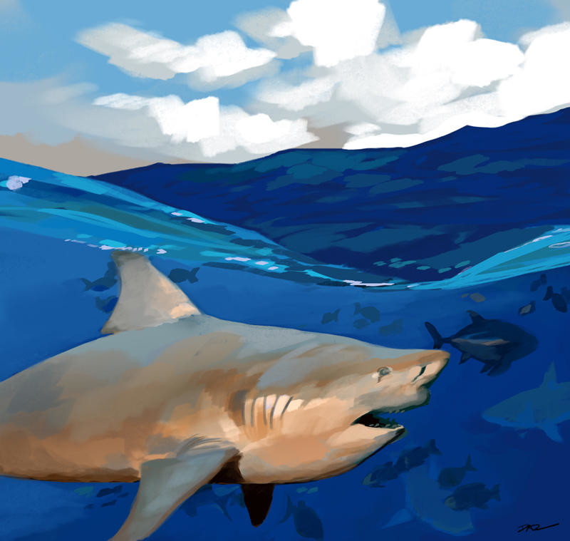 ArtStation - Predators In A Blue Paradise