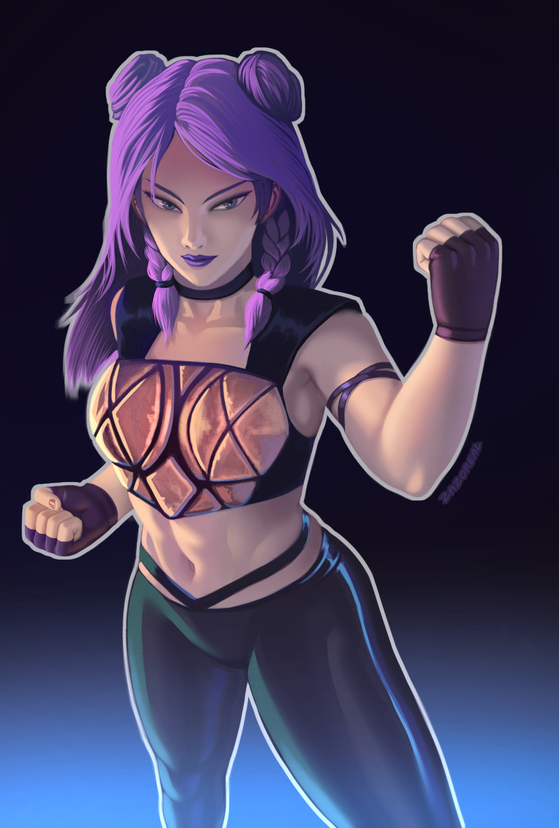 ArtStation - KDA Kaisa League of Legends