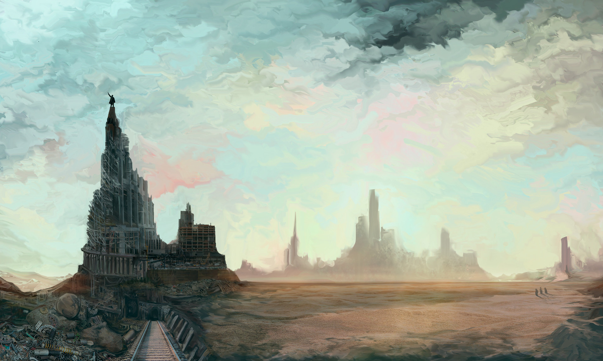 ArtStation - The Doomed City