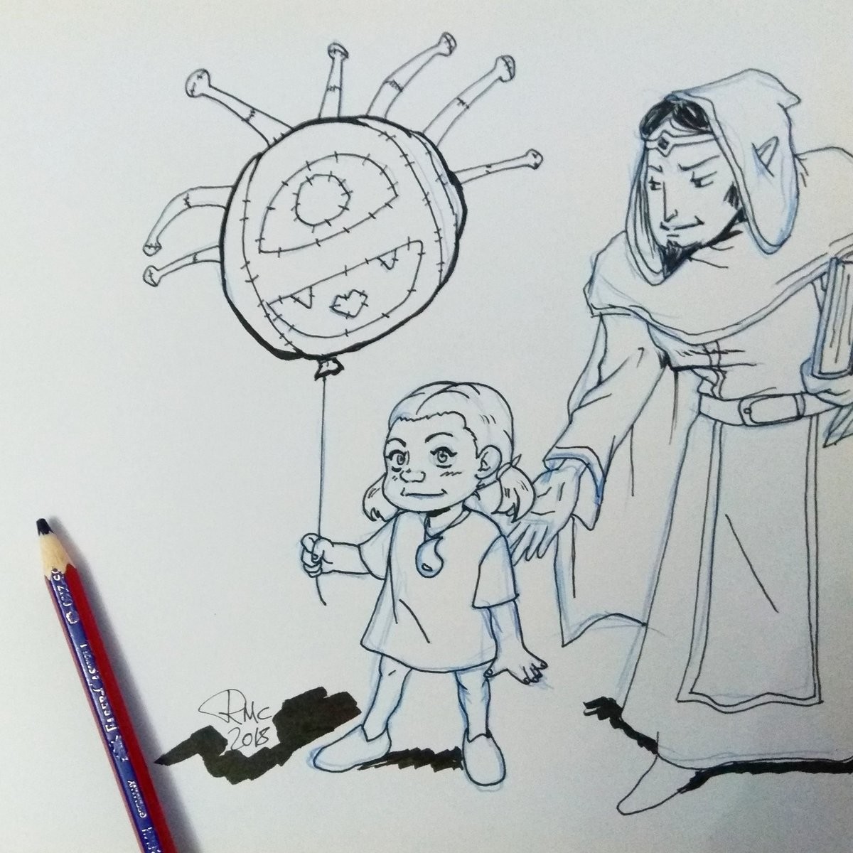 ArtStation - Inktober Day 17