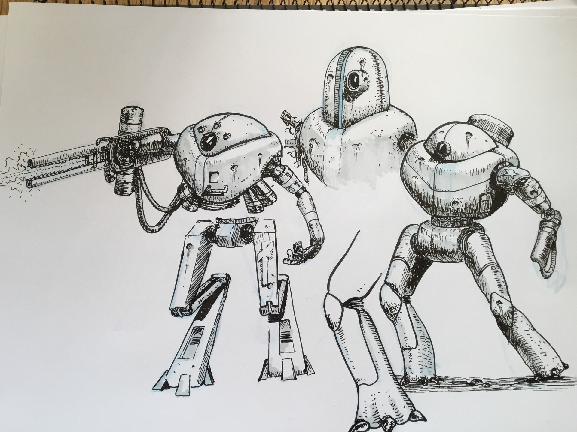 ArtStation - Helu-Robots, Erik-Jens Burlefinger