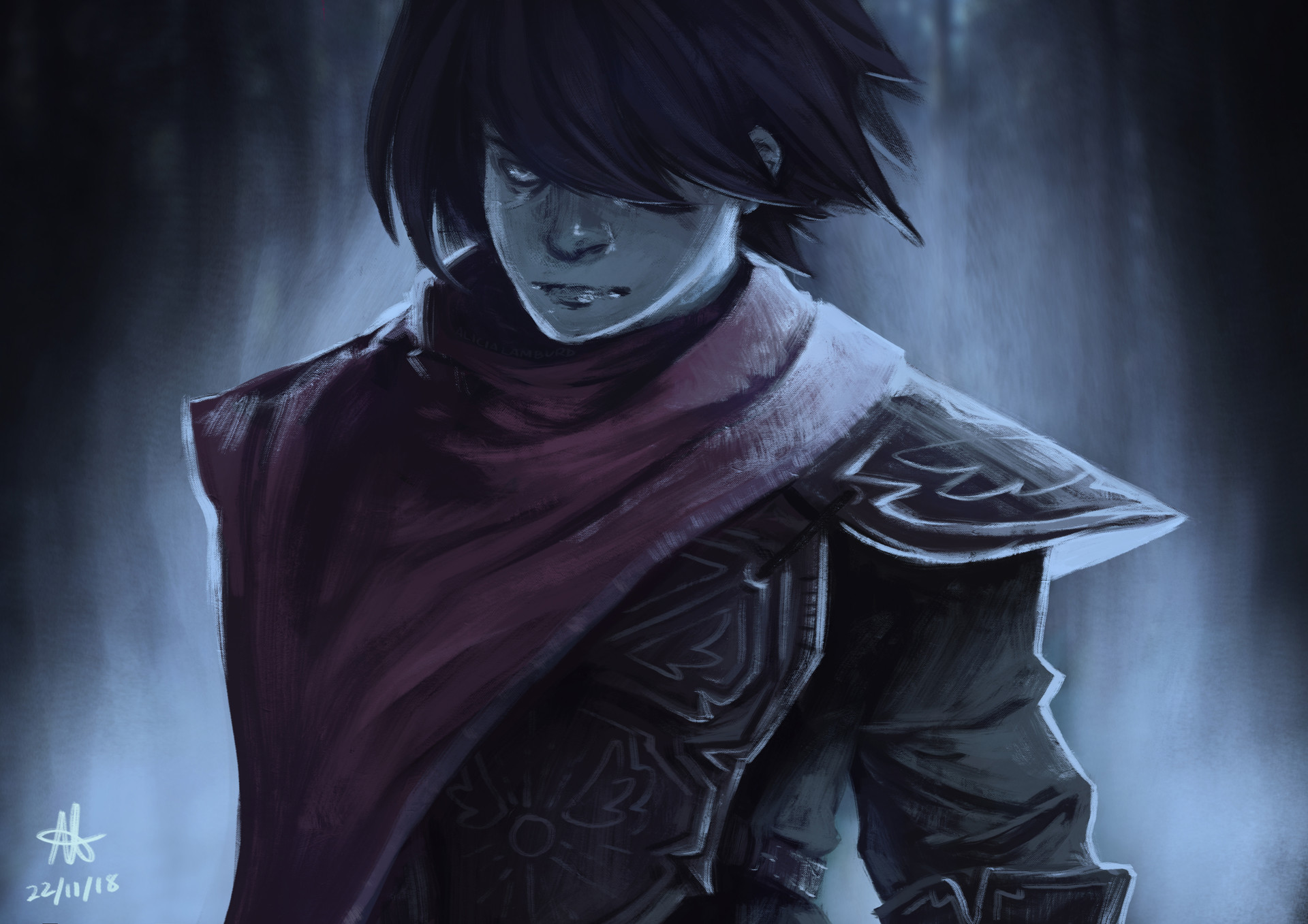 ArtStation - KRIS - Deltarune