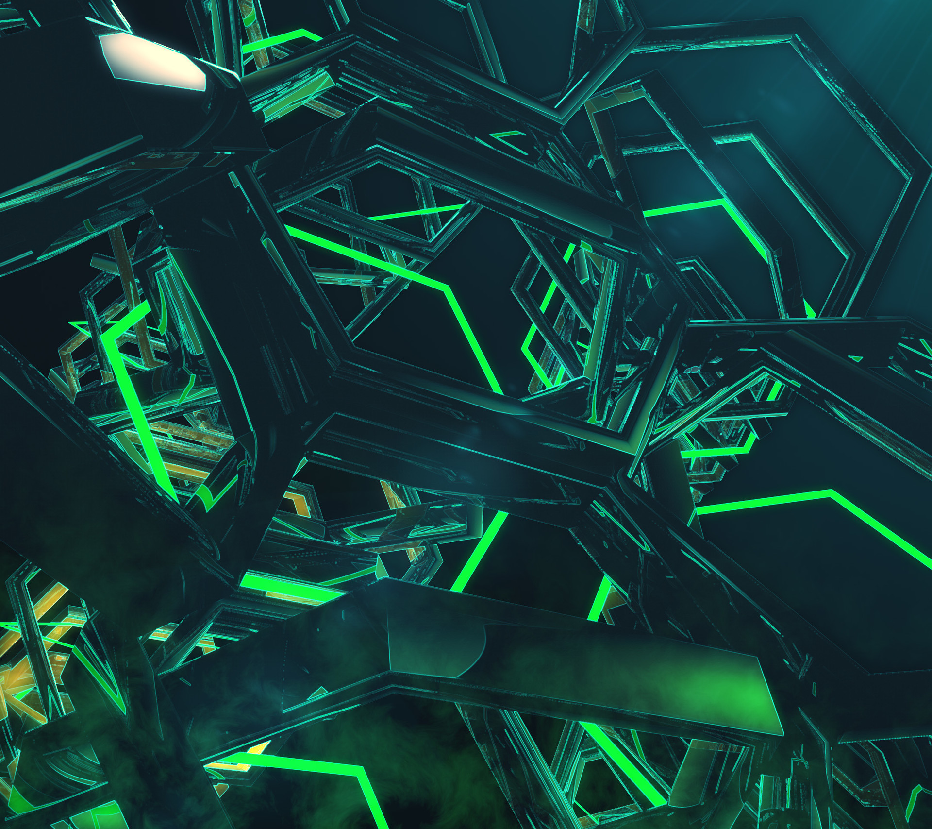 ArtStation - Green Neon