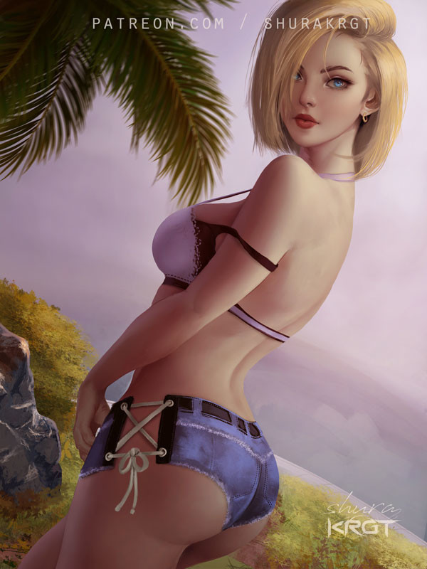 ArtStation - Android 18