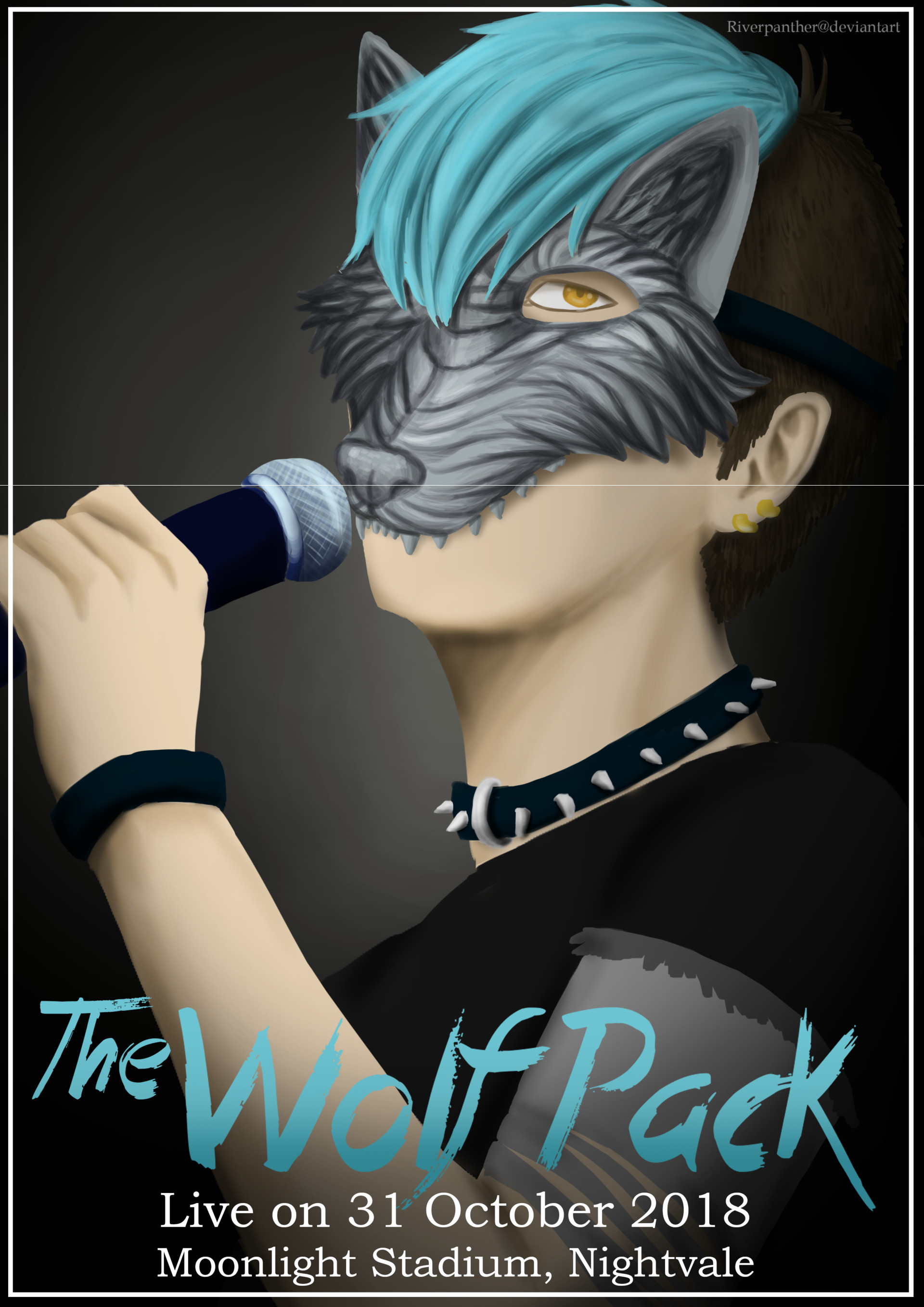 ArtStation - "The Wolf Pack" Poster