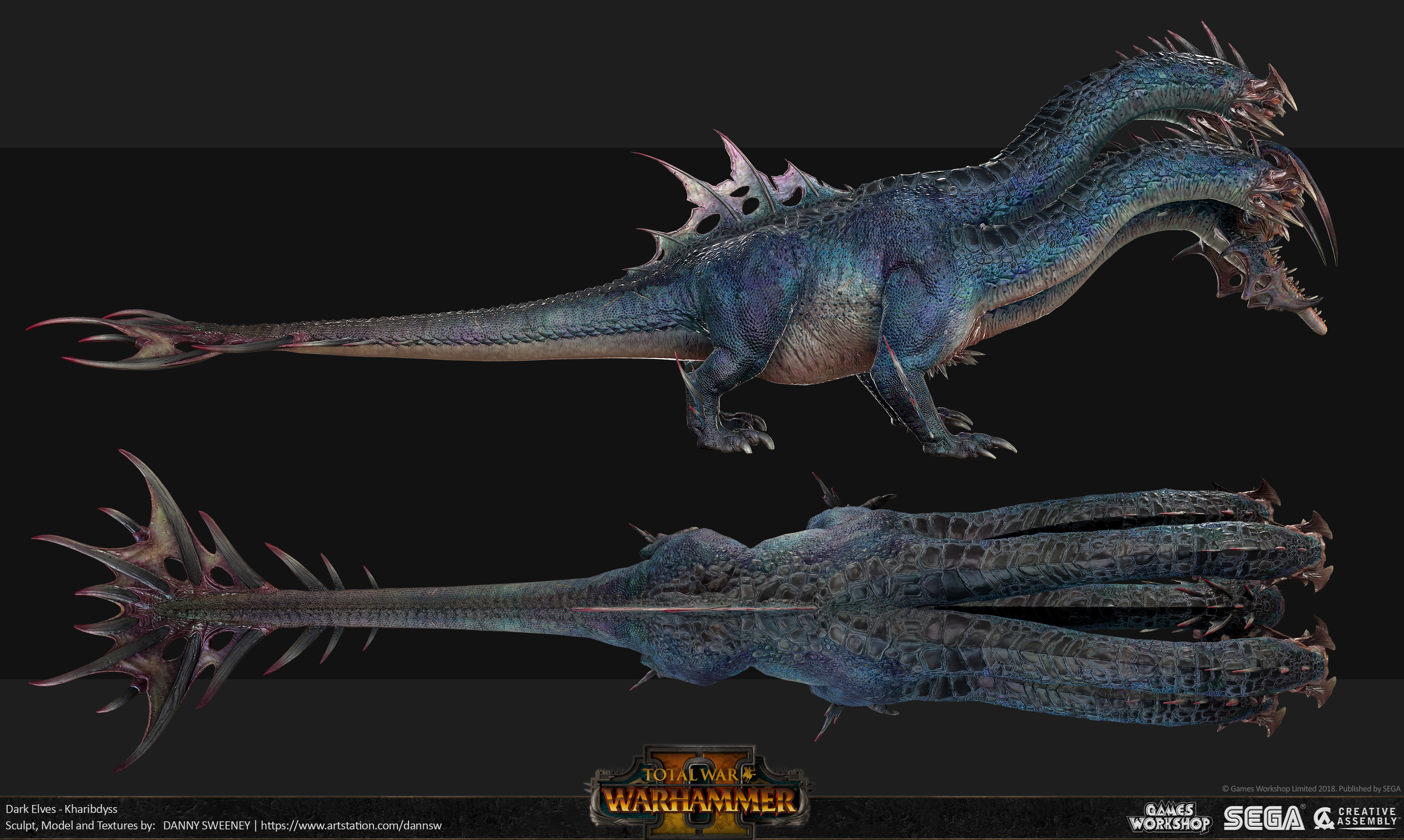 Creative Assembly - Dark Elves Kharibdyss