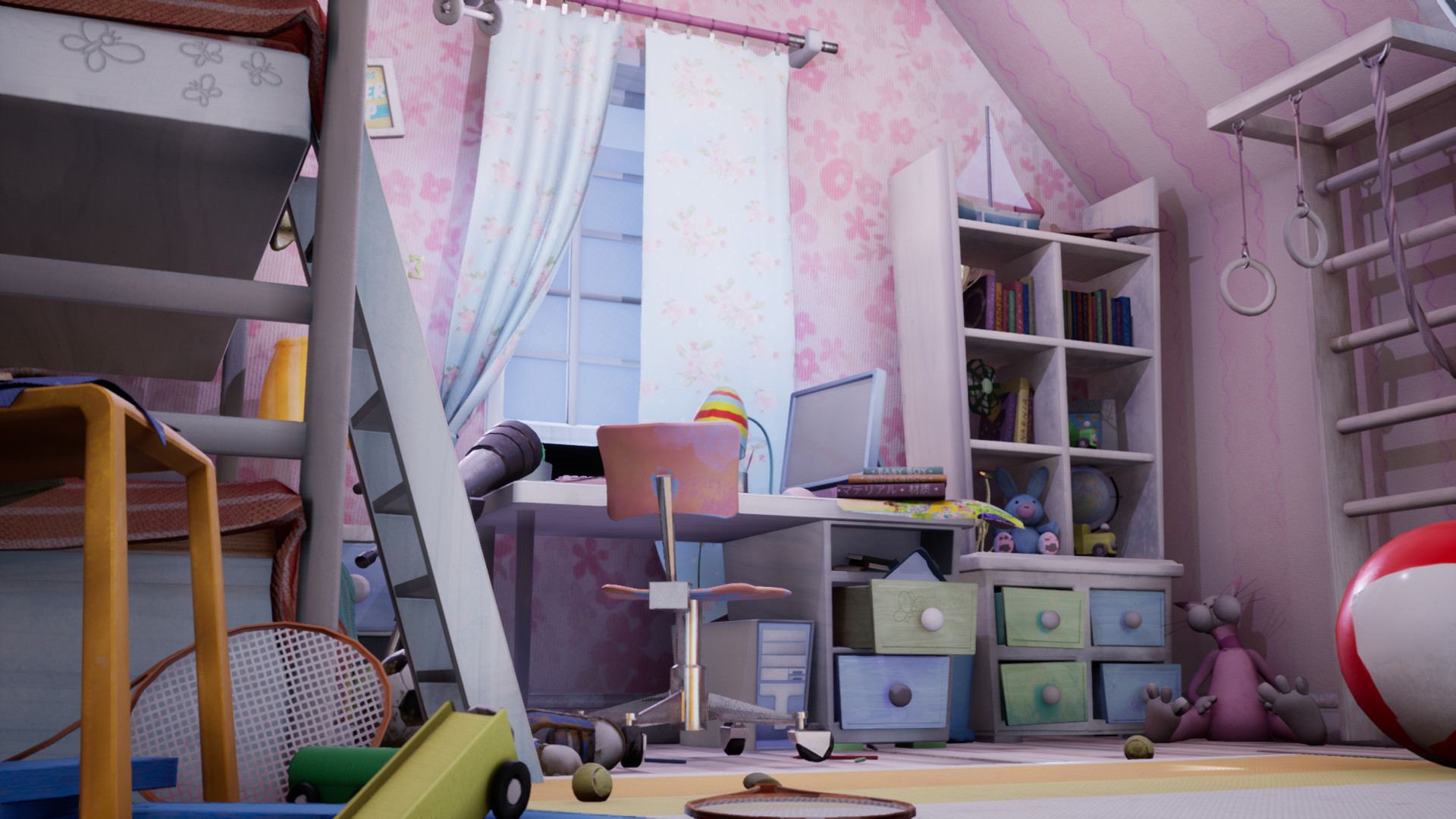May Goh - Student Work - Child Bedroom - Stylized Environment
