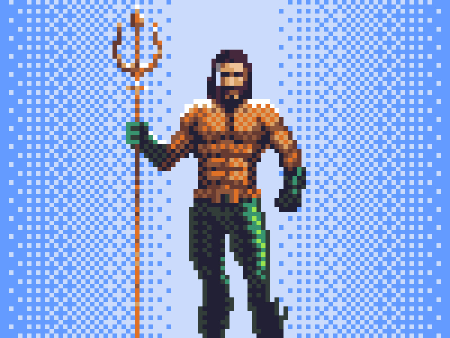 ArtStation - AQUAMAN - Pixel Animation