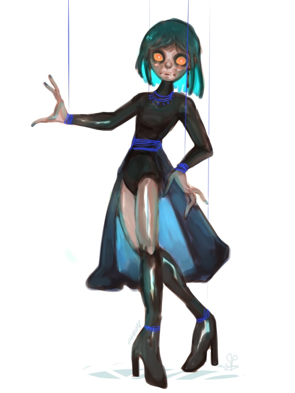 ArtStation - doll face