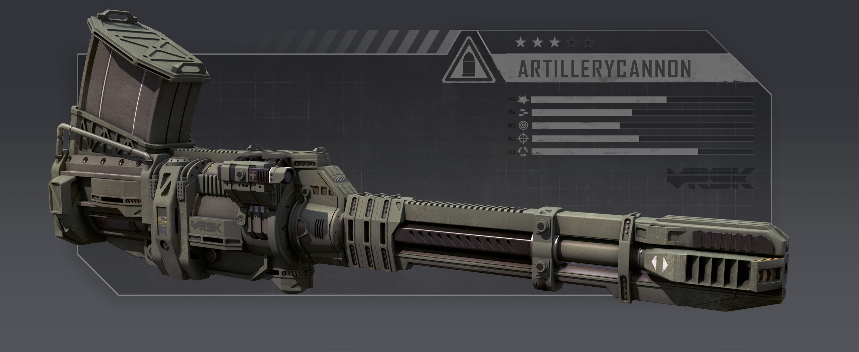 David Fesl - Sci-Fi Military Weapons