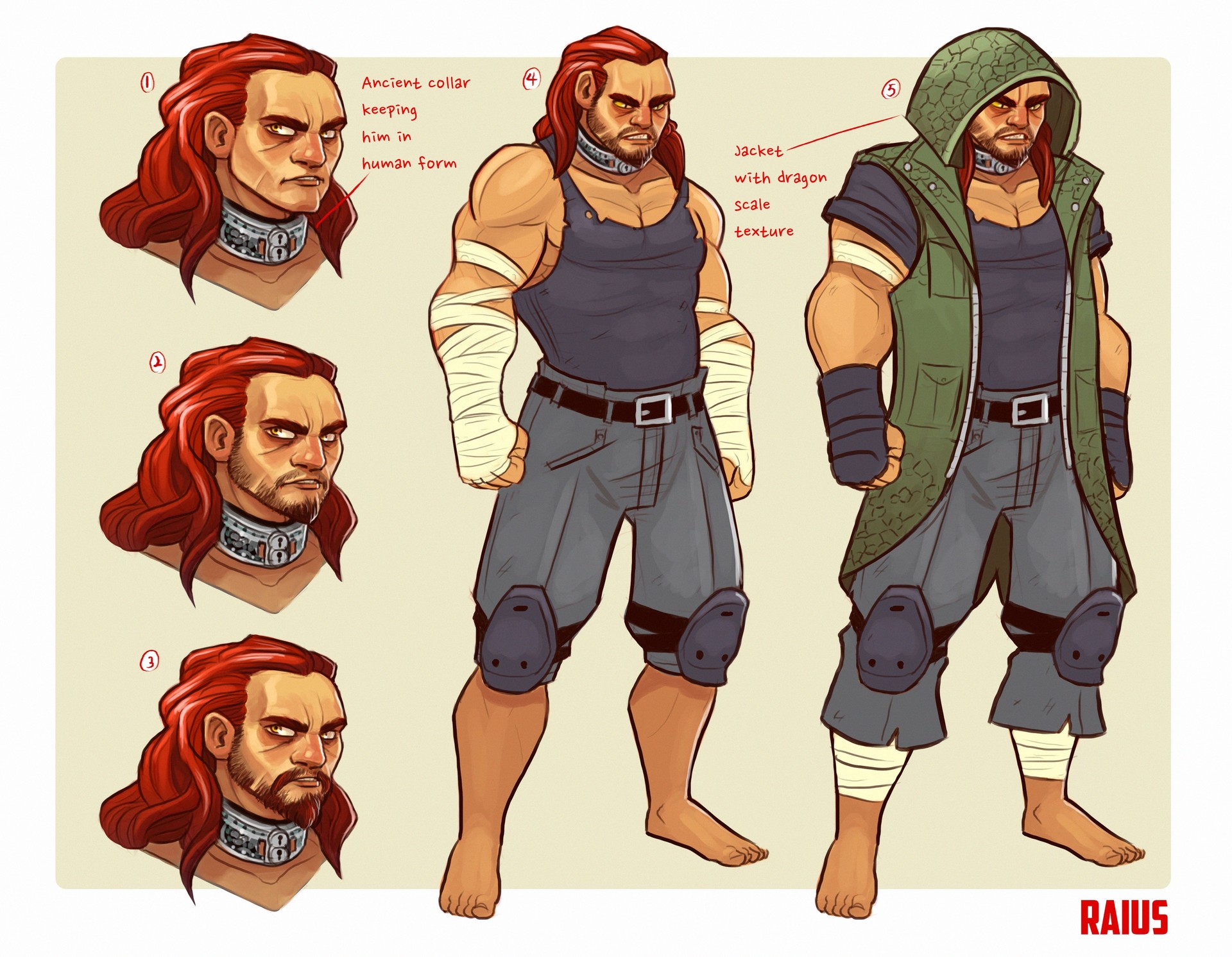 ArtStation - Lion Character Design