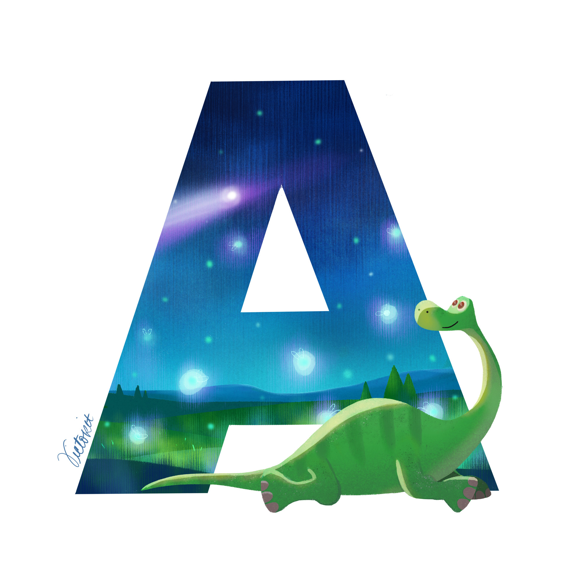 ArtStation - Fan Art - Alphabet Series