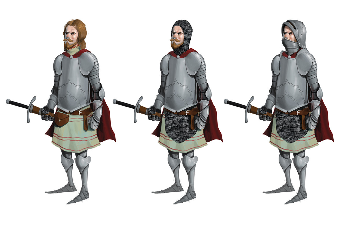 Rudy Faber - 'Grutte Pier' character designs