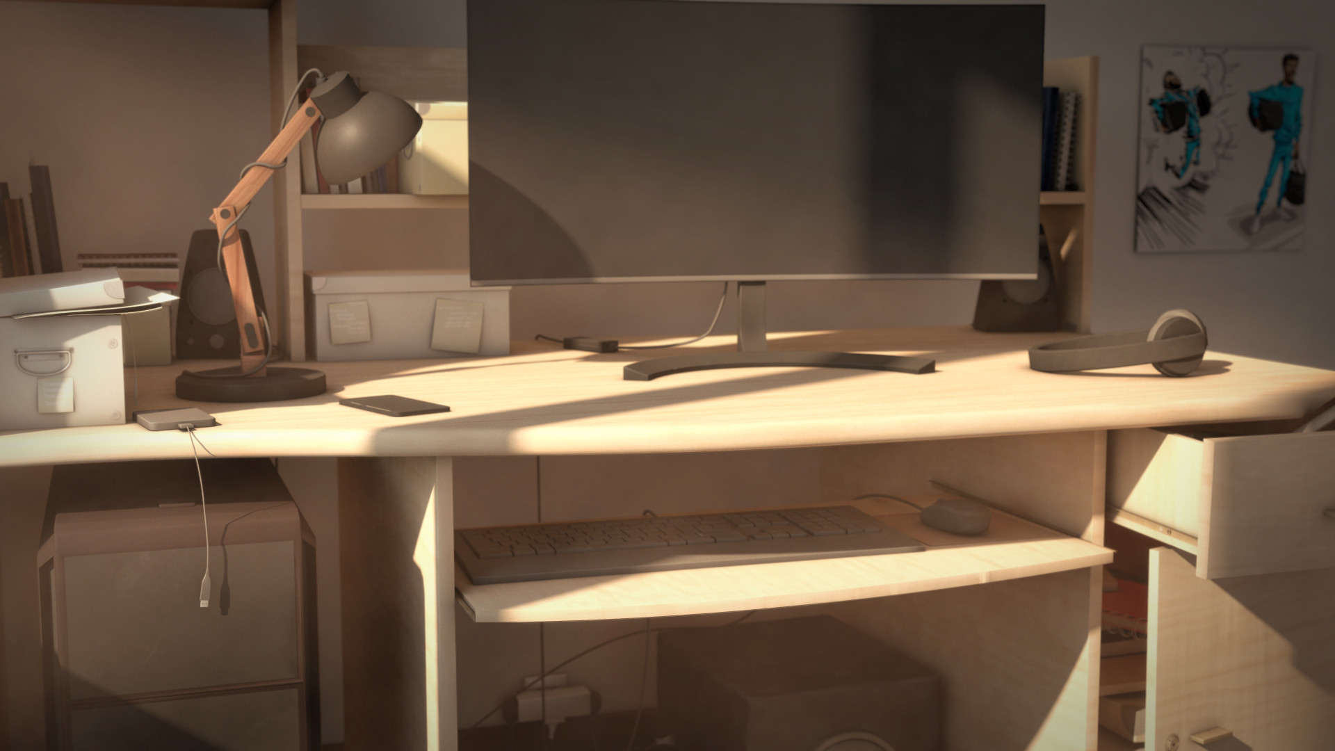 ArtStation - Room 3D