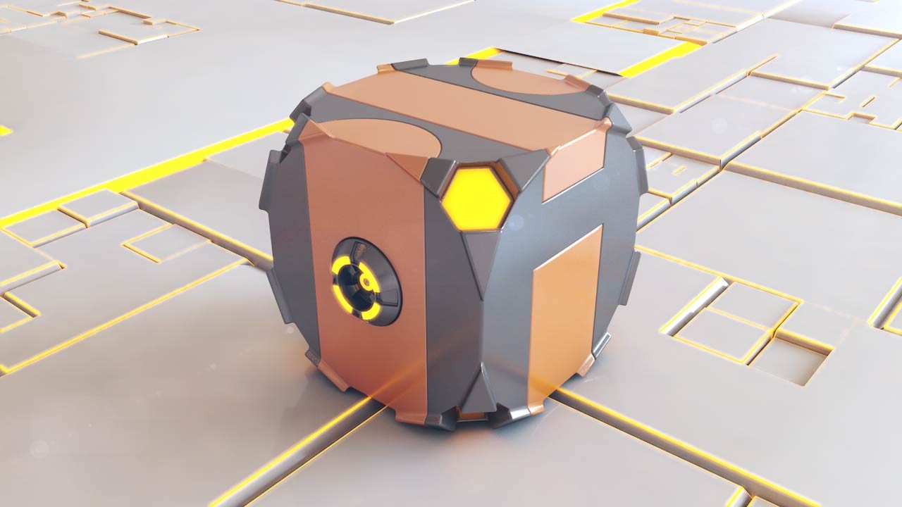 ArtStation - Sci Fi Cube