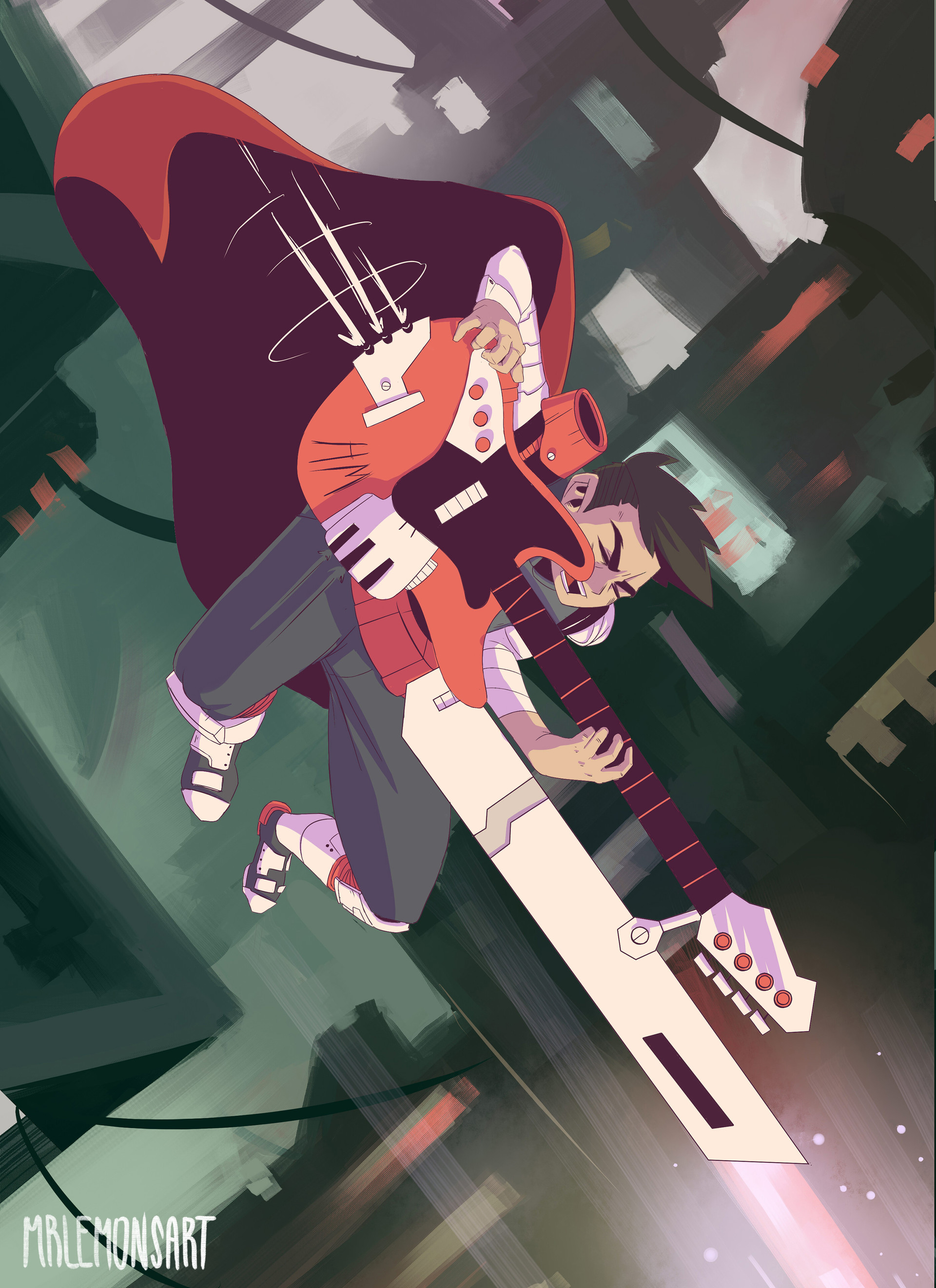 ArtStation - music hero concept