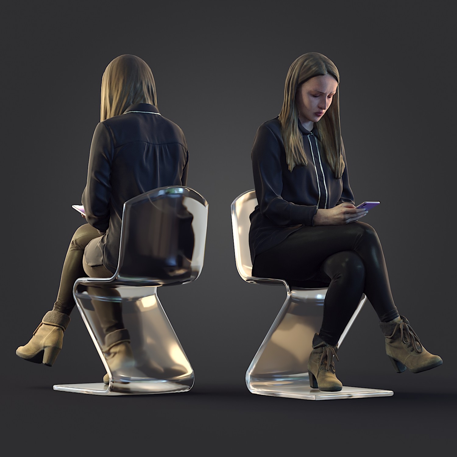 Rustam Arazov - 3d scan woman 5