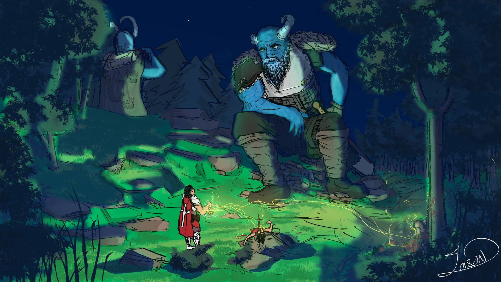 ArtStation - Giant Greeter.