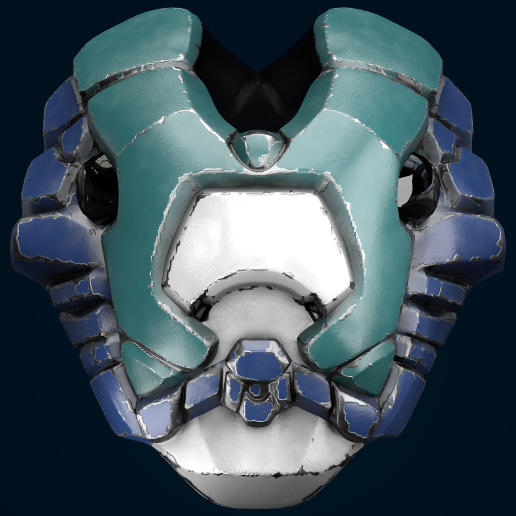 ArtStation - Robot Head 17